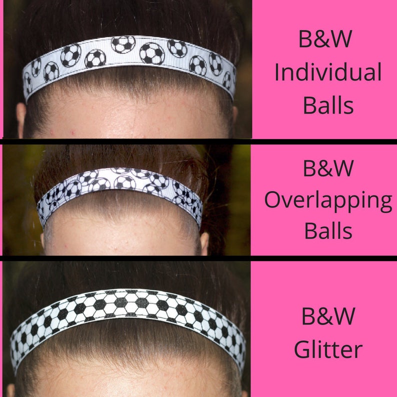 Womens Soccer Headband Choice Size & Pattern Soccer Gifts - Etsy