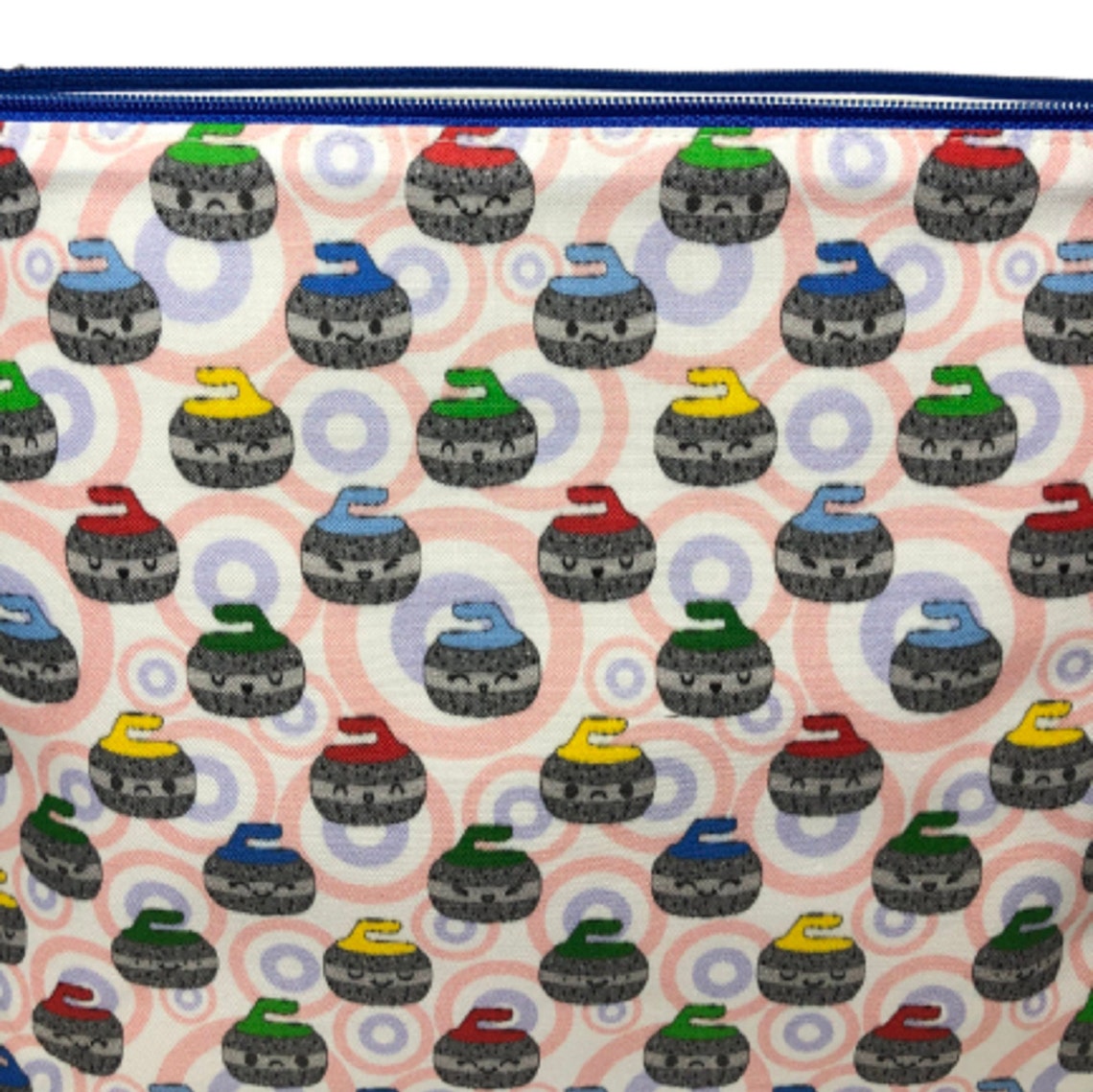 Curling Stone Makeup Bag Set, Choice Size, Curling Gifts, Curling Bag ...