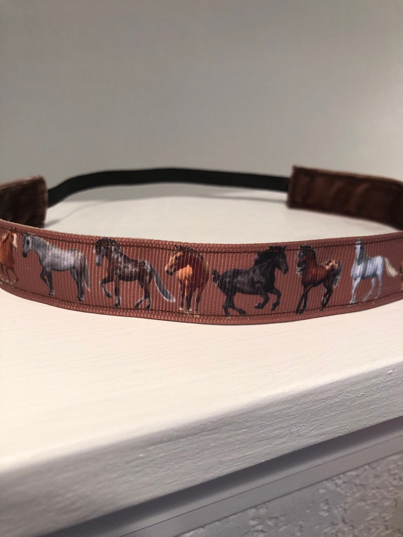 Horse Headband for Girls Choice of Size Horse Gifts for | Etsy
