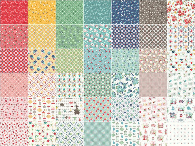 Linoleum Alpine Cook Book Lori Holt Riley Blake Designs - Etsy