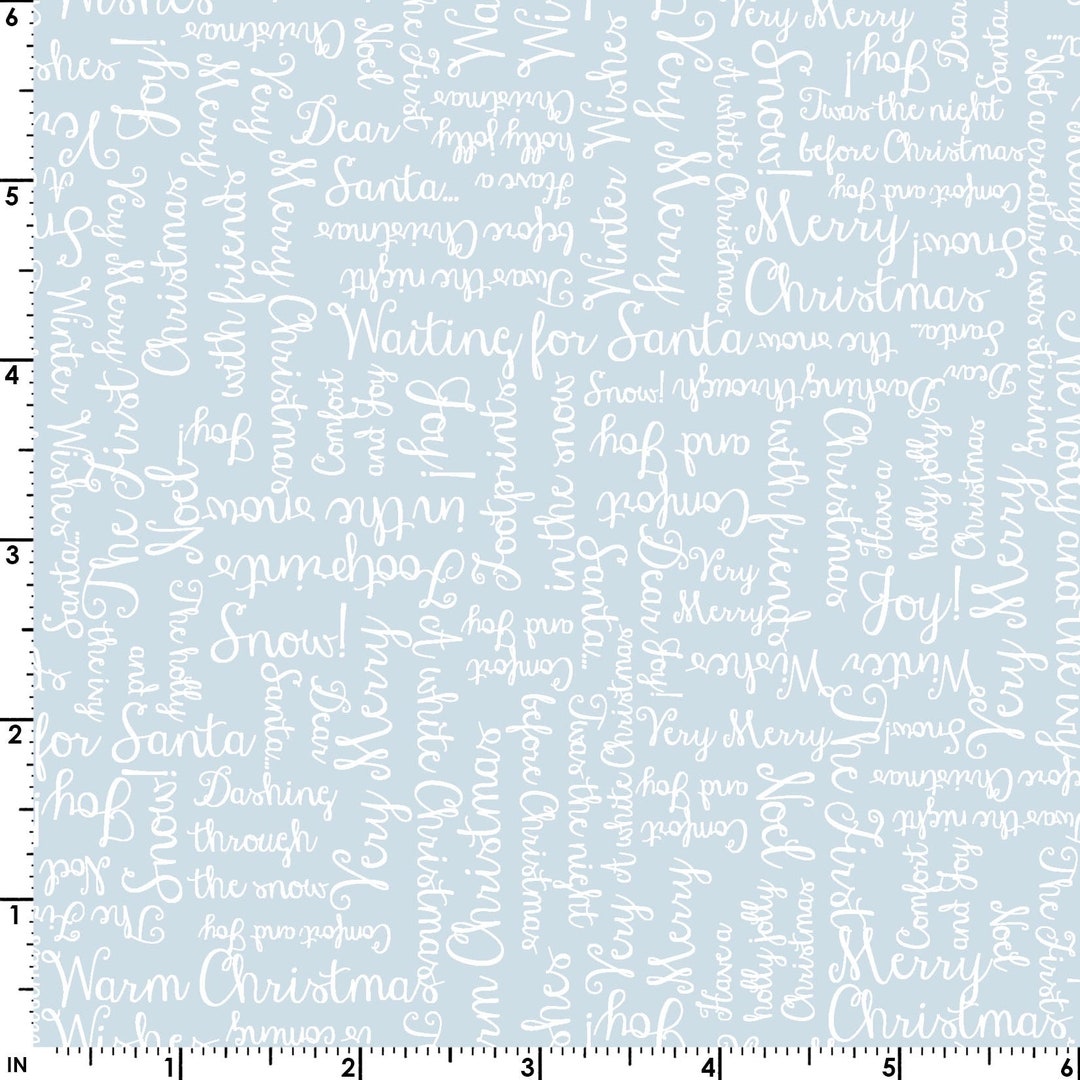 Blue Christmas Greetings One Snowy Day Hannah Dale Maywood Studio - Etsy