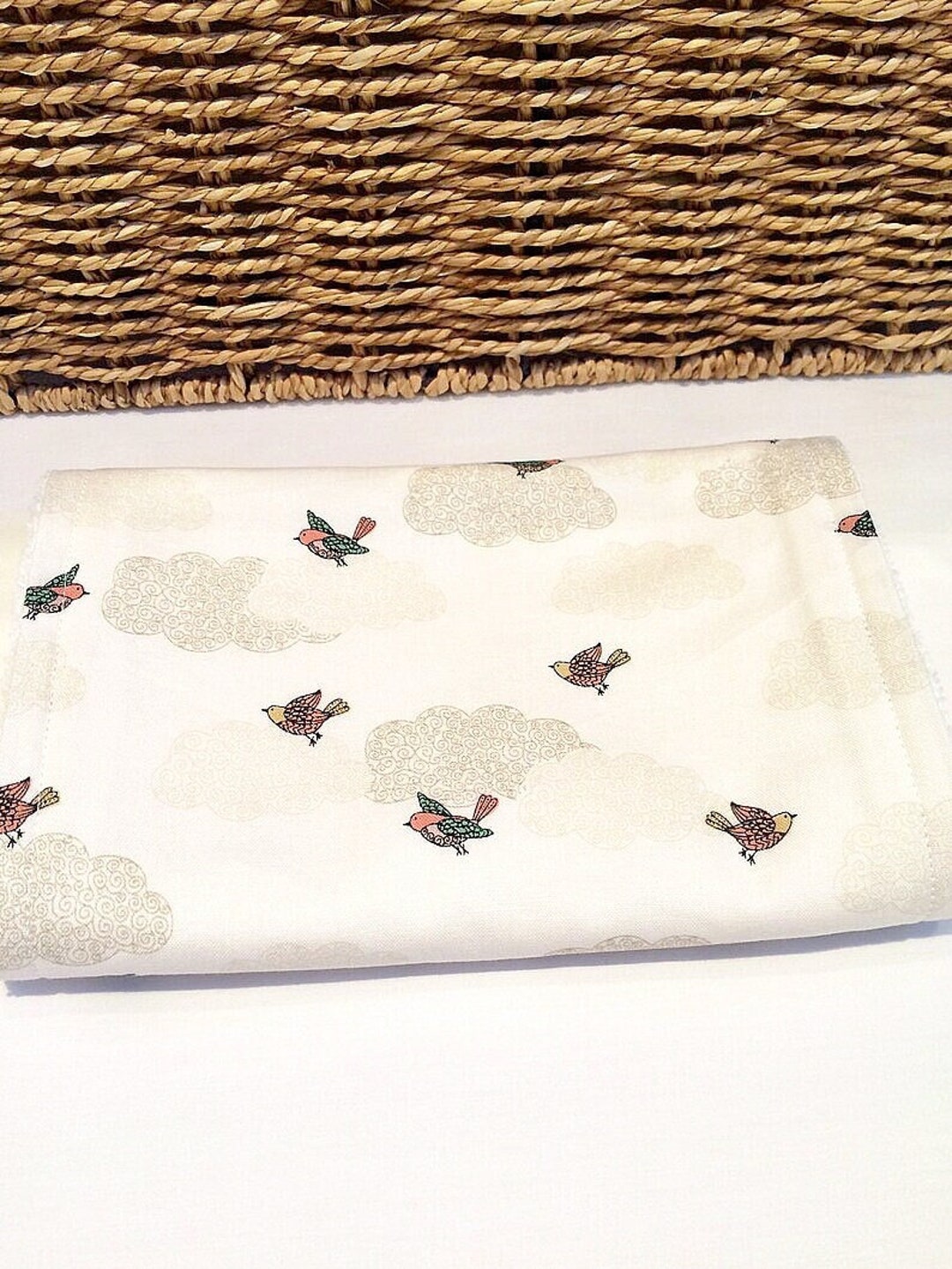 Natural Baby Burp Cloth - Luxurious Bamboo & Organic Cotton Burpie for ...