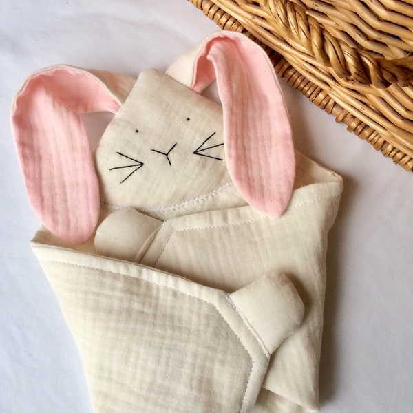 Muslin Bunny - Etsy
