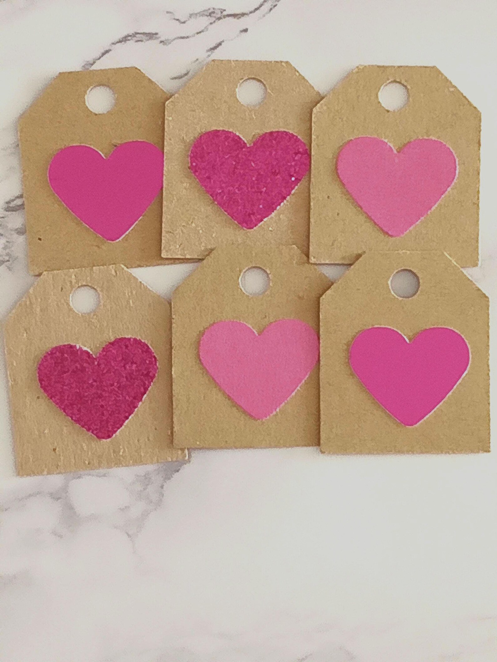 6 Gift Tags~handmade Gift Tags~gift Tags With String~upcycled Gift Tags ...