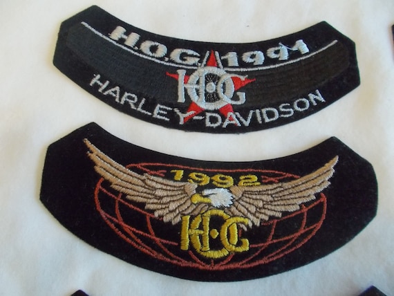 GENUINE~Harley Davidson Patch~6"~Rocker~Harley~Jewelr… - Gem