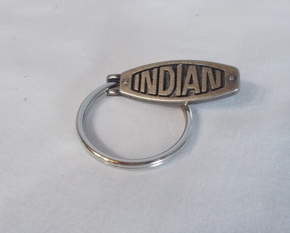 vintage key chain motorcycle - Gem