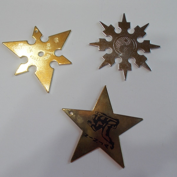 Metal Throwing Stars - Etsy