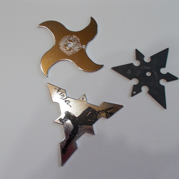 Metal Throwing Star - Etsy