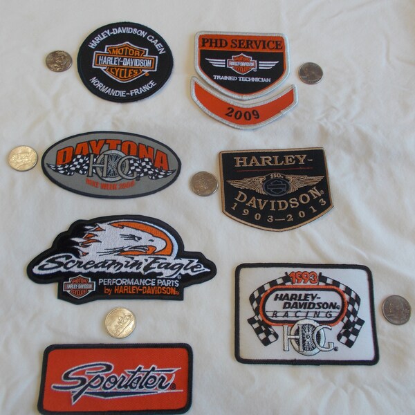 Harley Davidson Patches - Etsy