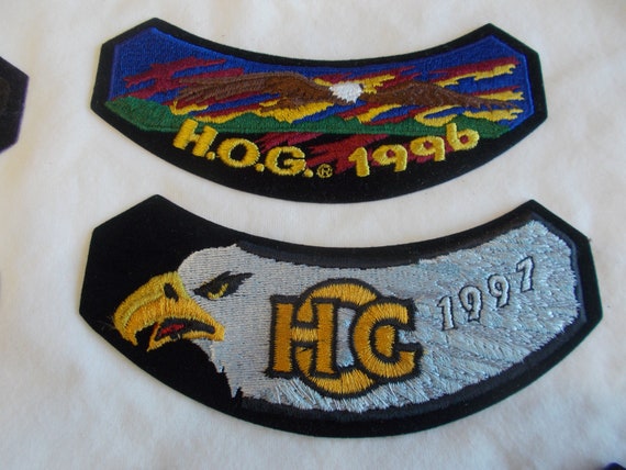 GENUINE~Harley Davidson Patch~6"~Rocker~Harley~Jewelr… - Gem