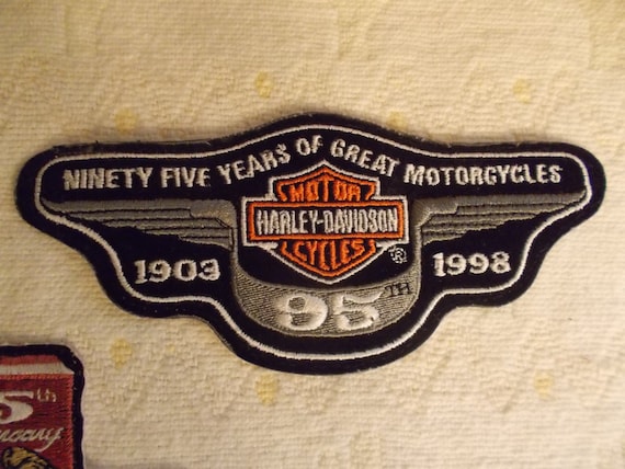 Vintage~HARLEY DAVIDSON~Patch~USED~Patches~Your Choic… - Gem