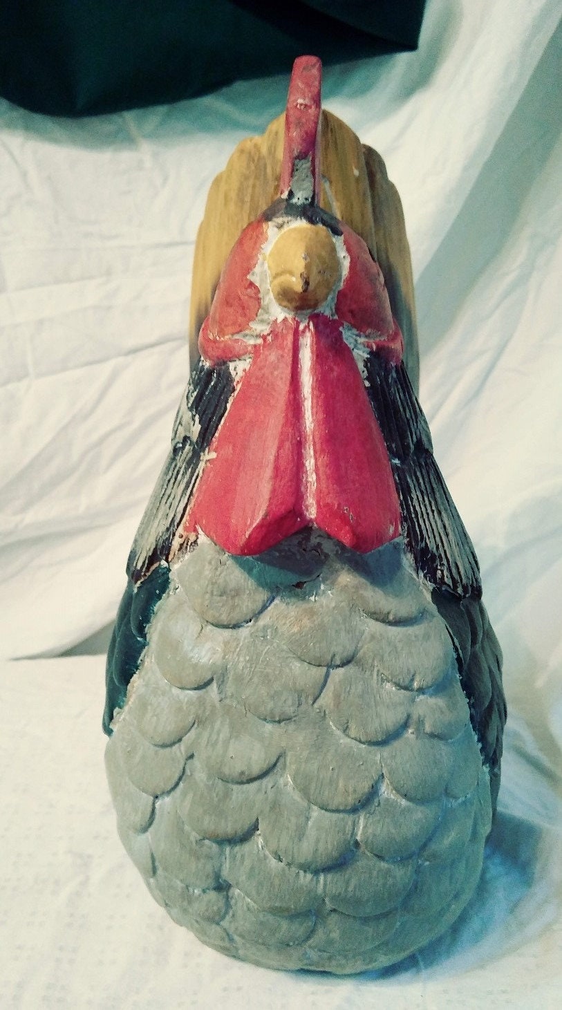 Roosters Are Early Risers but This Guy Won't Wake You Up - Etsy