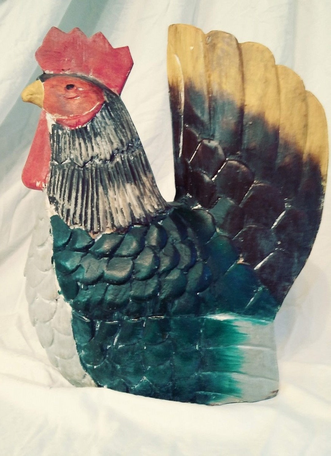 Roosters Are Early Risers but This Guy Won't Wake You Up - Etsy