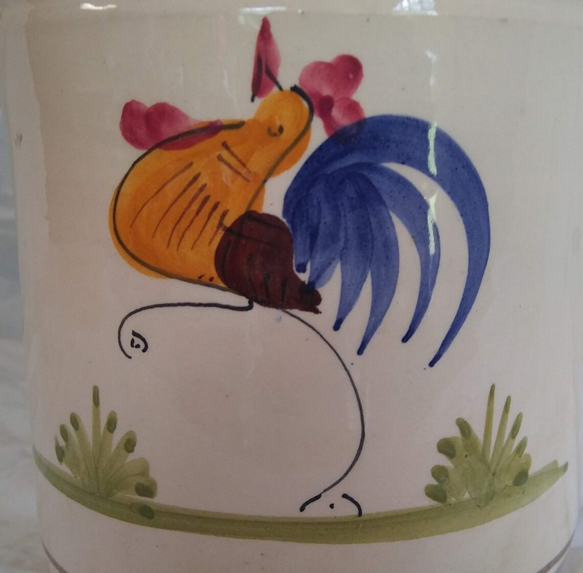 Hey Rooster Strut Your Stuff Pottery Crock Full of Pride - Etsy