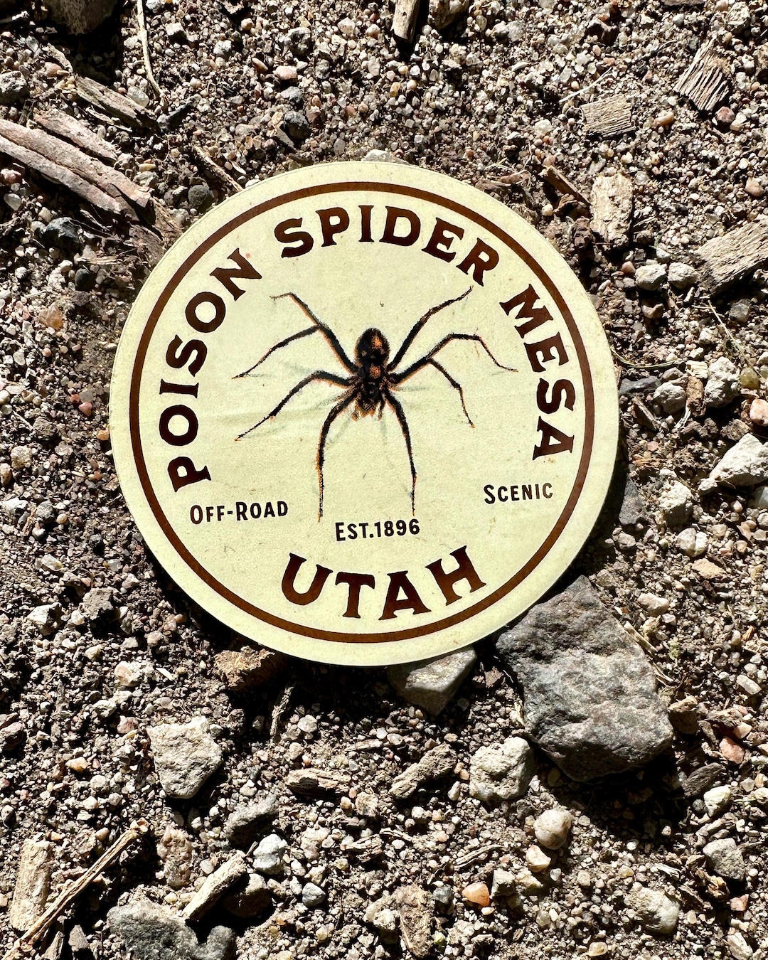 Poison Spider Mesa Decal Sticker, Utah Laptop Decal Sticker, Jeep Decal ...