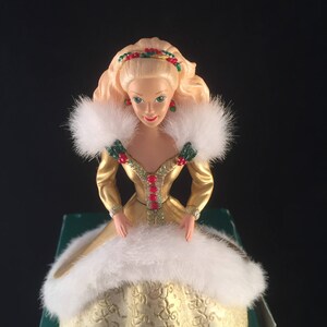 1995 Barbie Stocking Hanger Made by Mattel, Holiday Barbie Stocking ...