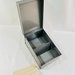 Vintage Metal Filing Index Box With Slide Card Holder Lined - Etsy