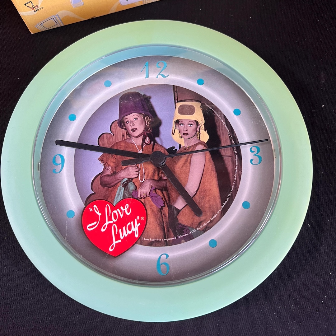 I Love Lucy Wall Clock in Original Box and in Great Condition, Item ...