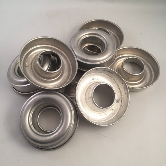 Craft Supplies And Tools Baking 4 Total Tarts Ice Vintage Tin Molds Jello