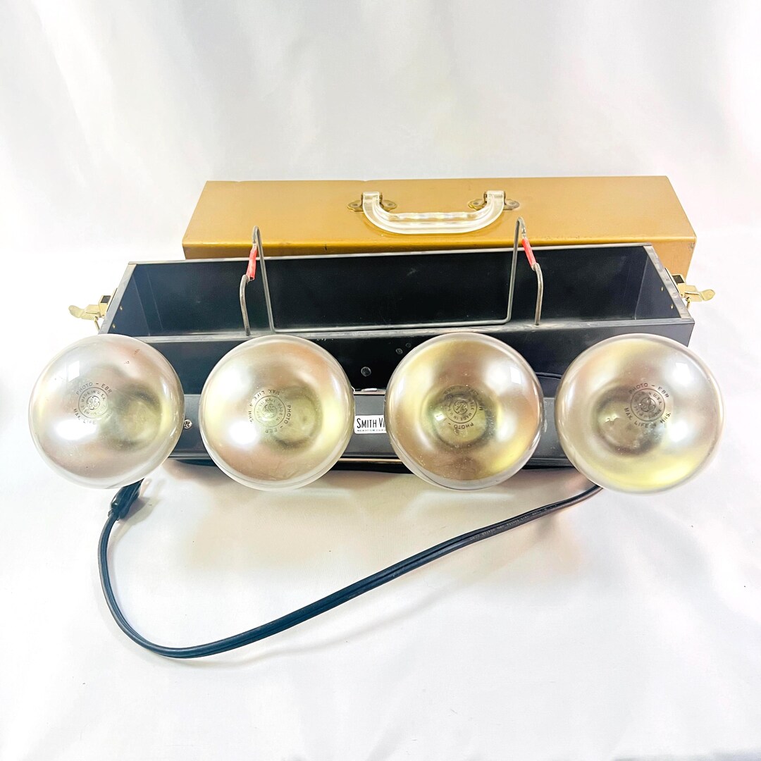 Vintage Smith Victor Movie Light Bar With Bulbs in Original Box and in Working Order - Etsy