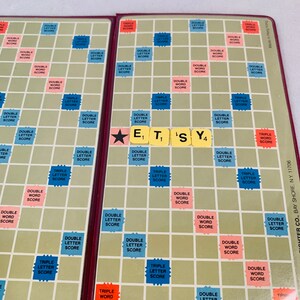 1978 Scrabble Pocket Edition Crossword Game, Complete Set in Original ...