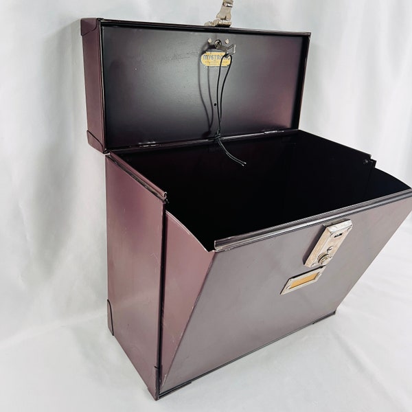 Metal File Box - Etsy