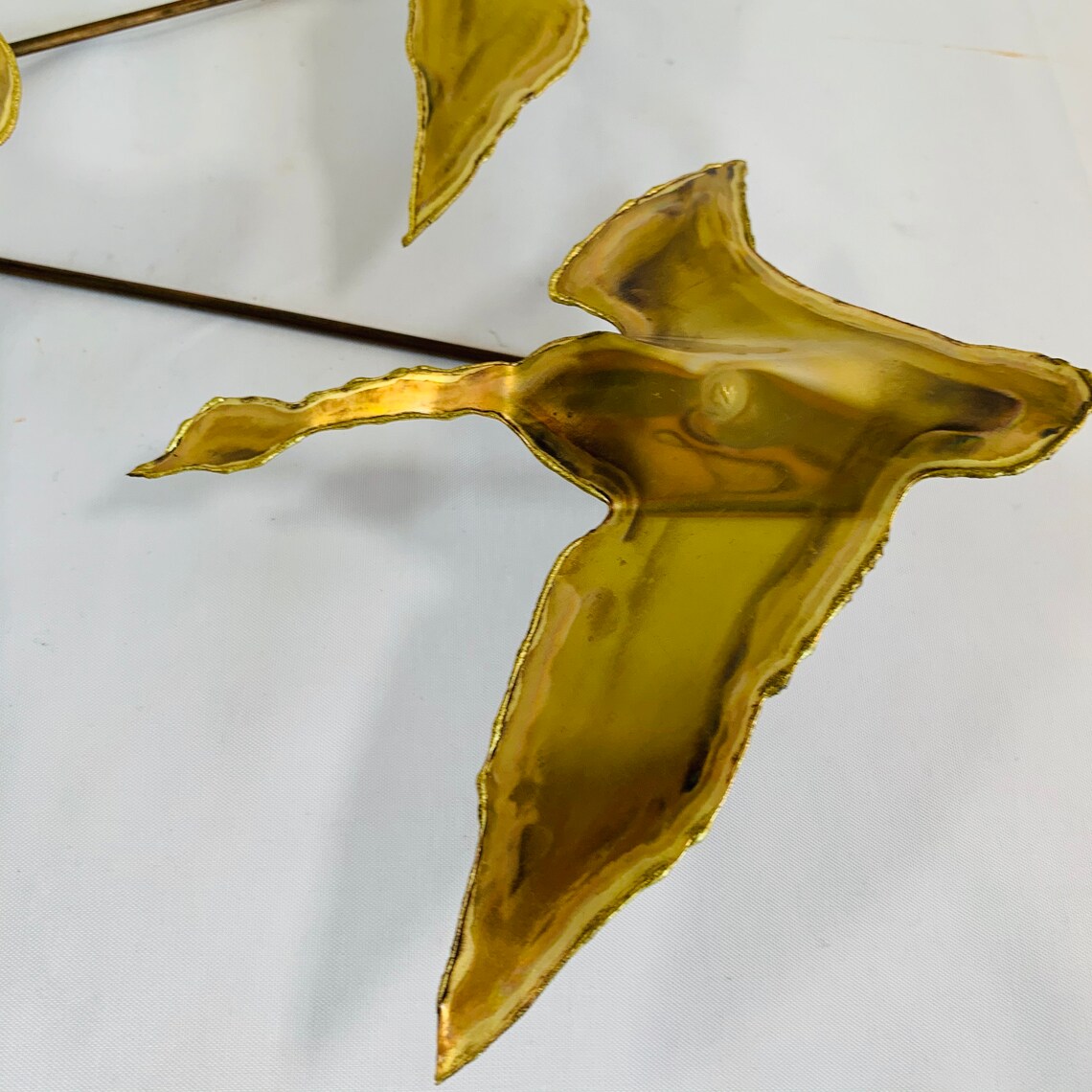 Metal Flying Geese Birds in Flight Wall Mount Detailed - Etsy