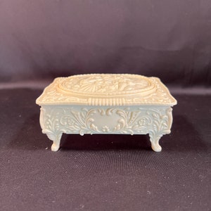 Small Little Ornate Jewelry Box, Dresser Box, Jewelry Box, Trinket Box ...
