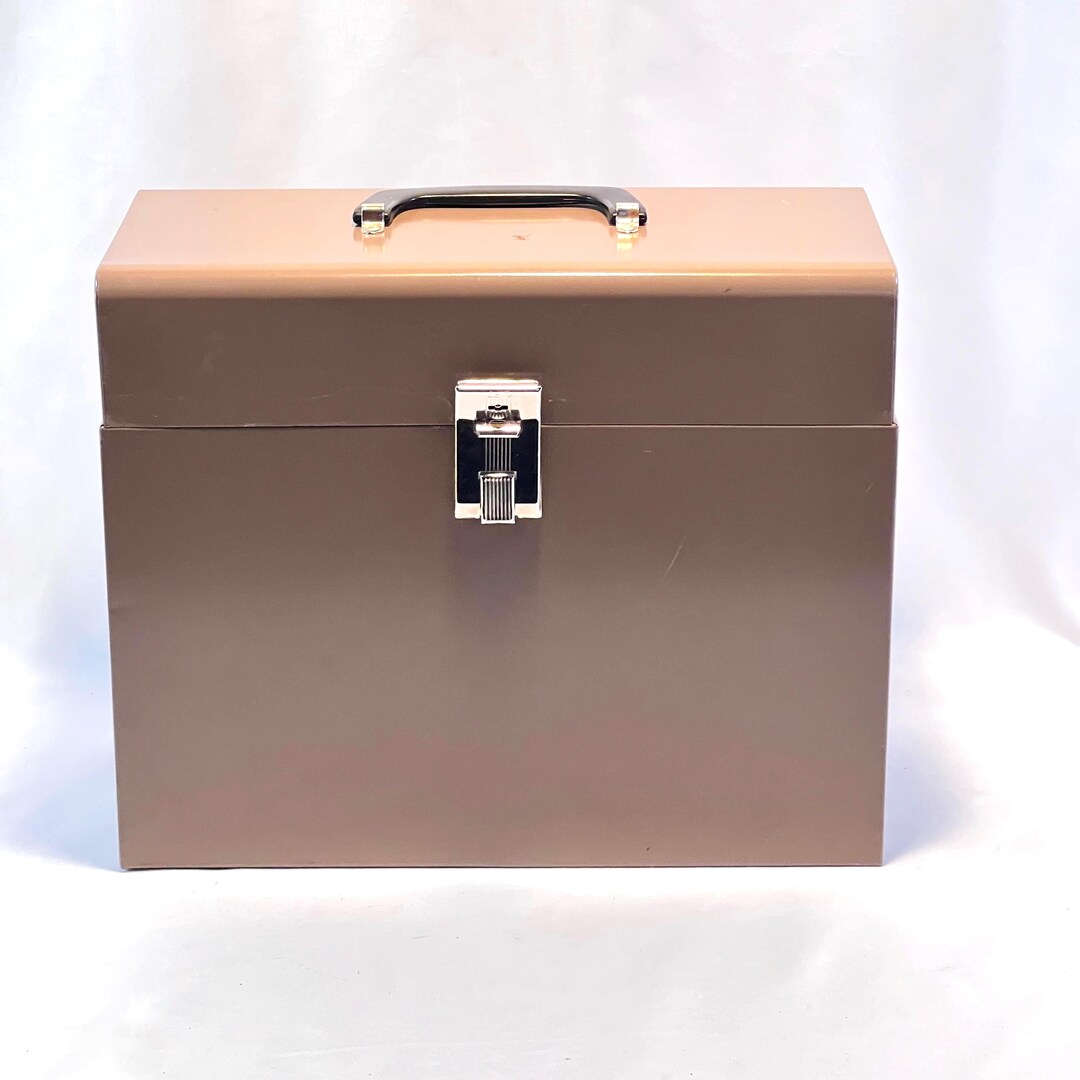 Lit Ning Metal Keyed Box, Holds Receipt, Documents, Files, Office ...