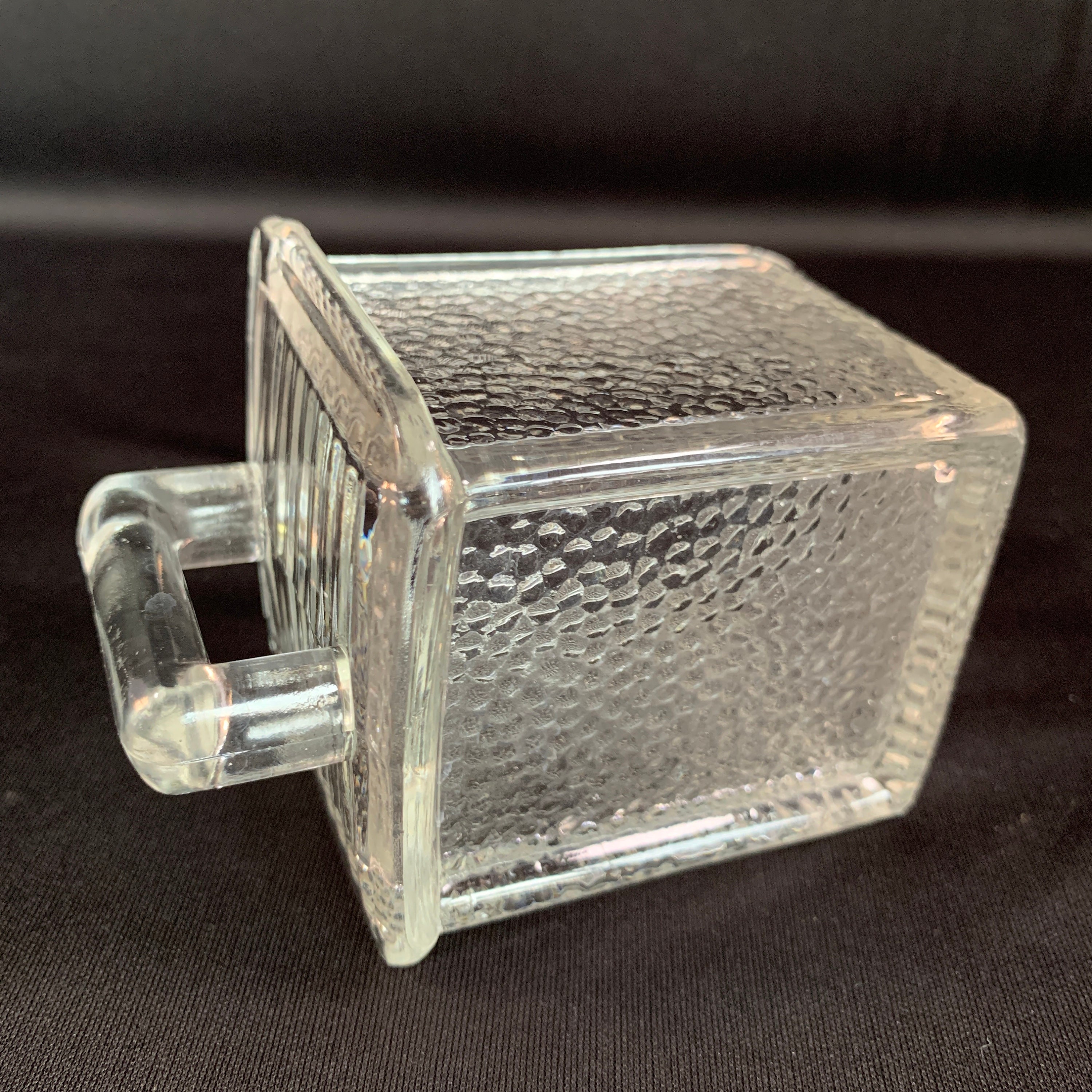 Vintage Glass Drawer Scoop With Handle and Pour Spout | Etsy