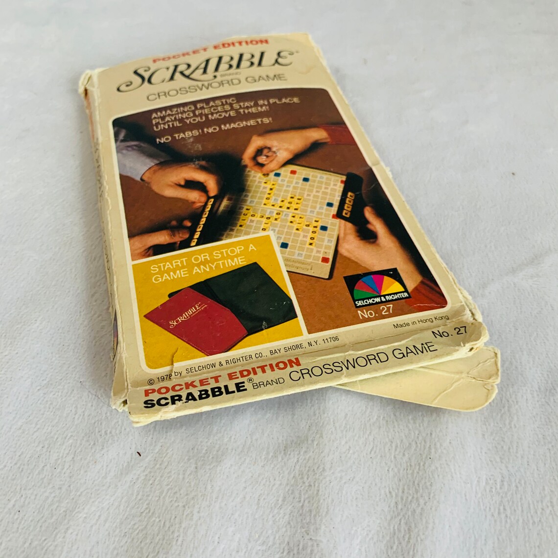 1978 Scrabble Pocket Edition Crossword Game Complete Set in - Etsy