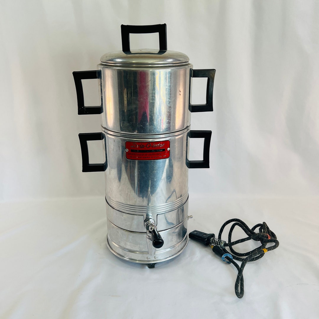 Vintage 18 Cup Drip-o-lator Electric Percolator, the Enterprise ...