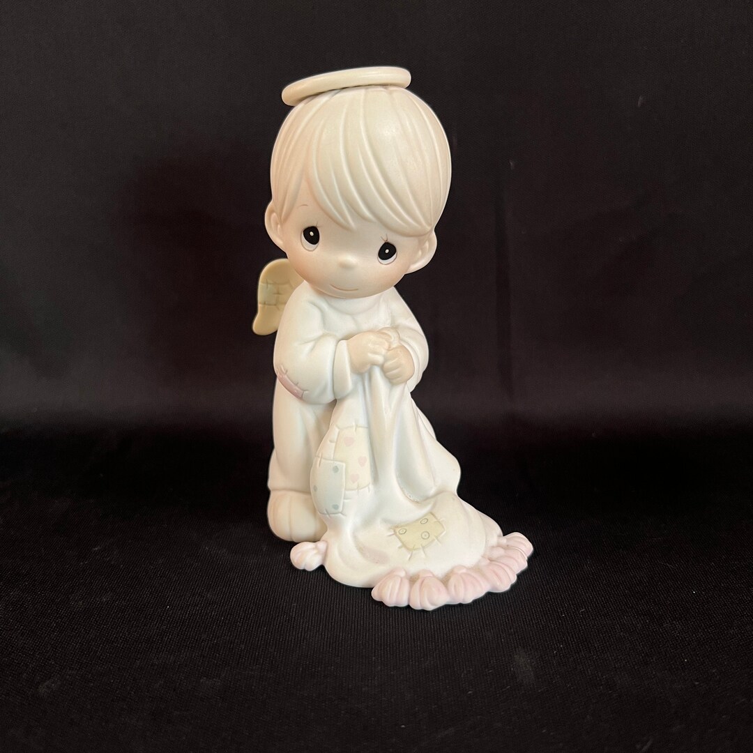 Vintage 1992 Precious Moments "wishing You a Comfy Christmas ...