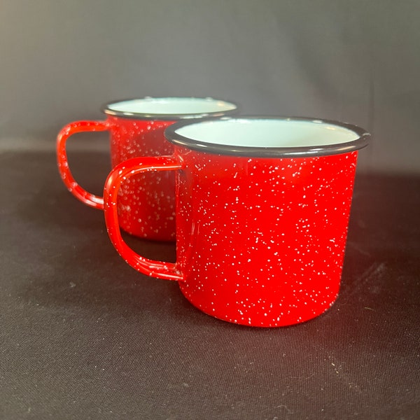 Enamelware Cups - Etsy