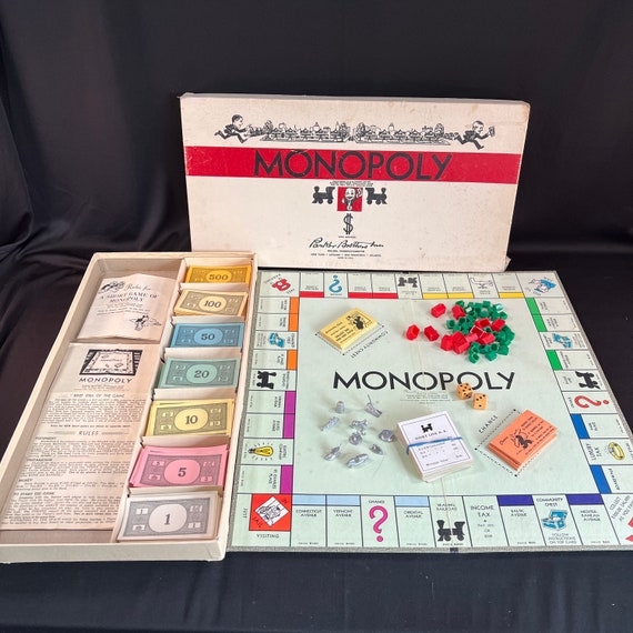 First Monopoly Board