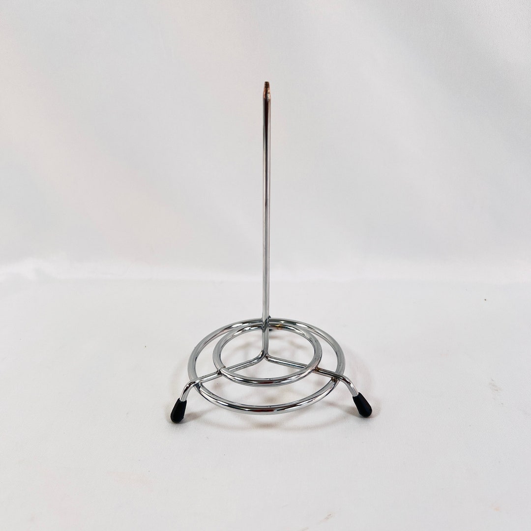Receipt Spike, Silver Tone, Restaurant Style, Retro Receipt Spike With ...