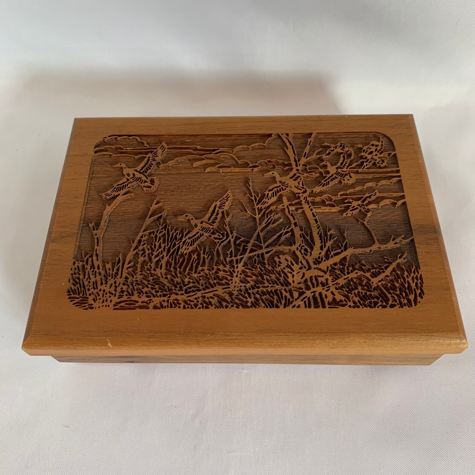 Playing Cards Laser Engraving Wood Box Complete With 4 Decks | Etsy