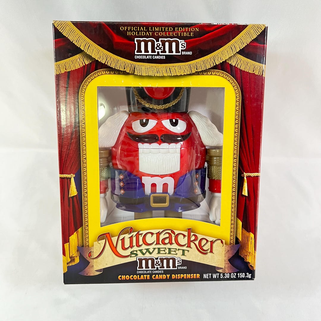 Christmas M&M Nutcracker Candy Dispenser in Original Box, Excellent Condition - Etsy