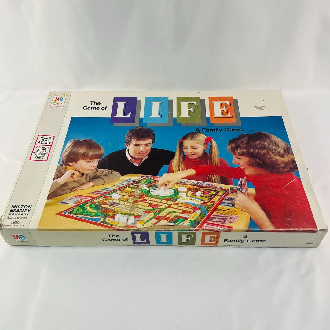 Vintage 1977 the Game of Life Board Game, Complete, Hours of Fun, Retro ...