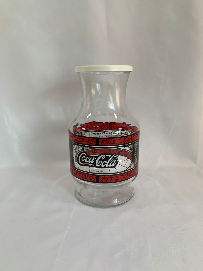 Classic Coca-cola Juice Pitcher/carafe Bright Colors - Etsy