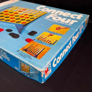 1977 Vintage Connect Four Game in Original Box, Complete With All ...