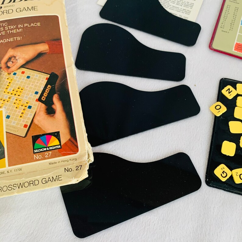 1978 Scrabble Pocket Edition Crossword Game Complete Set in | Etsy