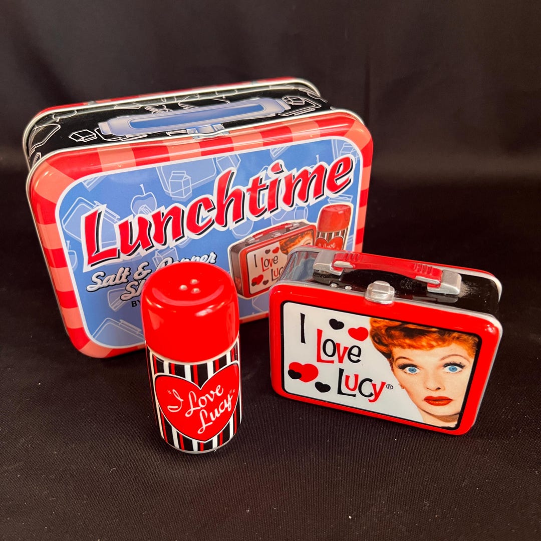New/vintage 1990's I Love Lucy Lunchtime Salt and Pepper Shakers by ...