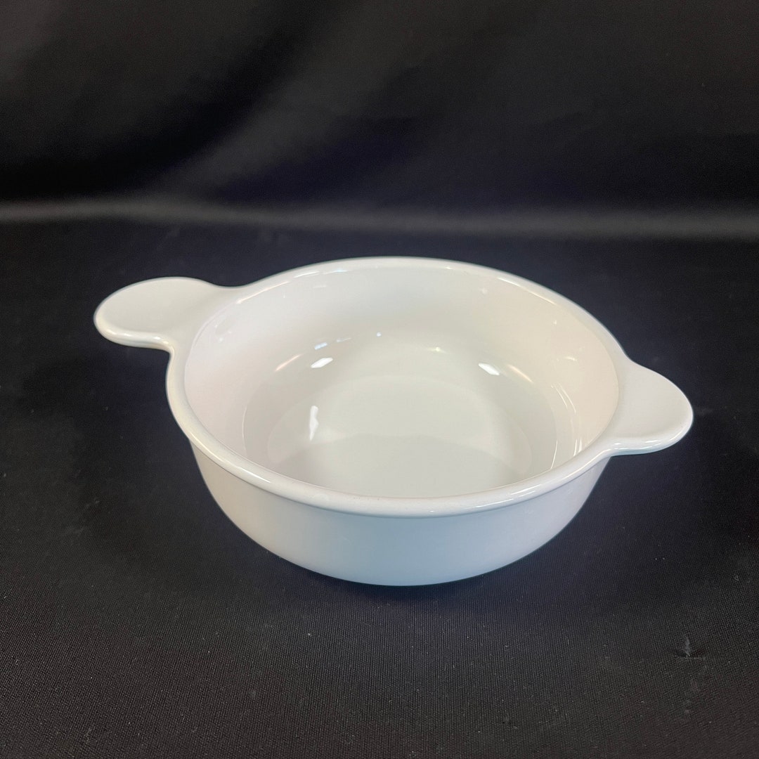 Rare Large Corning Ware White Double Handle Grab It 750 ML, (P-240-B ...