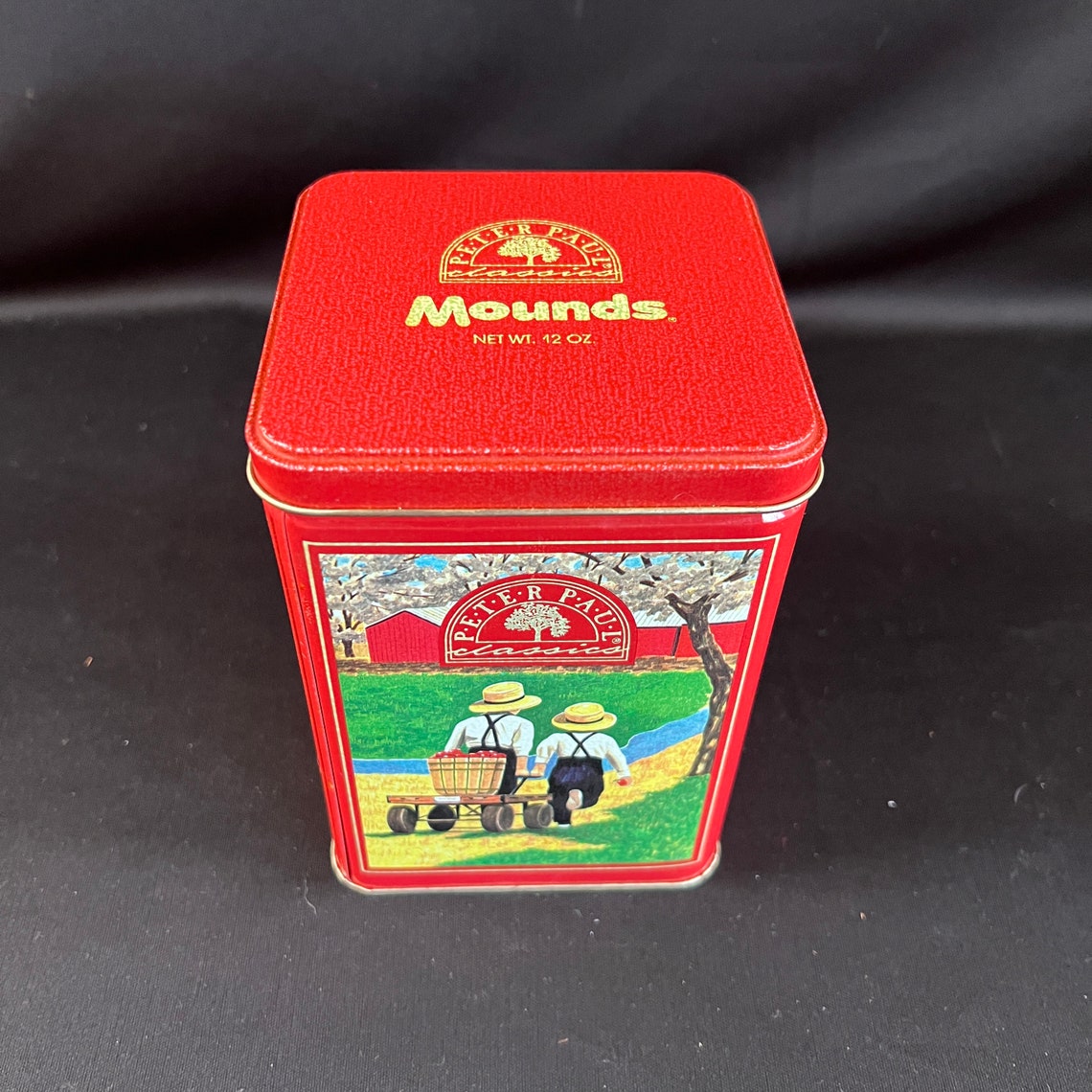 1990 Peter Paul Mounds Collectible Tin Excellent Condition - Etsy