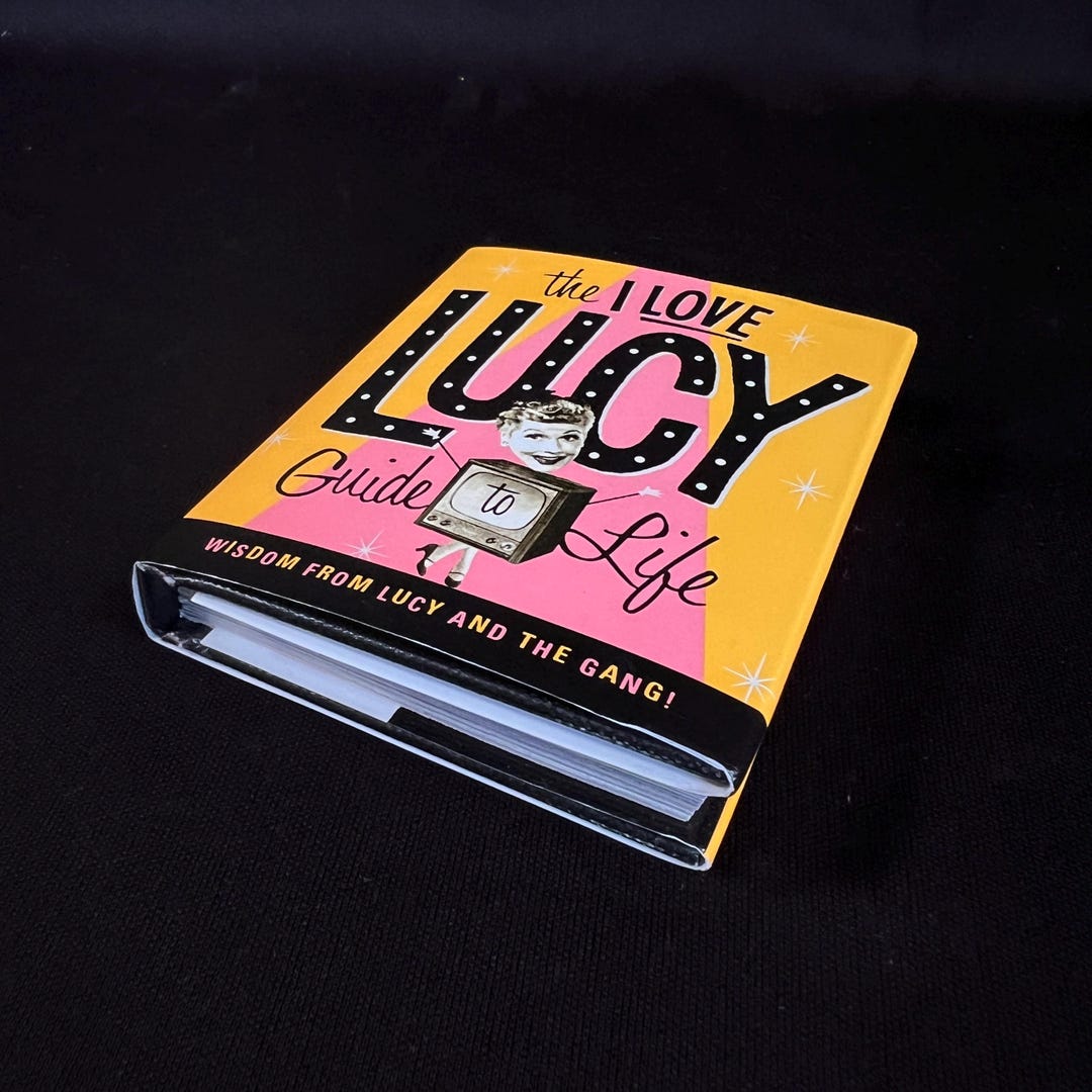 New/vintage I Love Lucy Guide to Life Book, Wisdom From Lucy and the ...