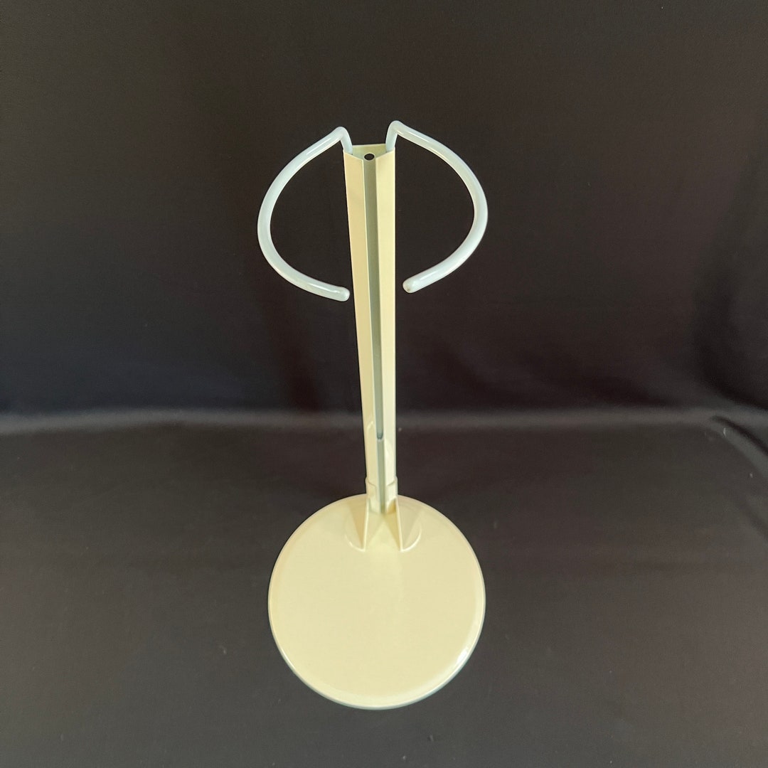 New/vintage 19-1/4" - 27" X 8" Base Extra Large Metal Doll Stand ...