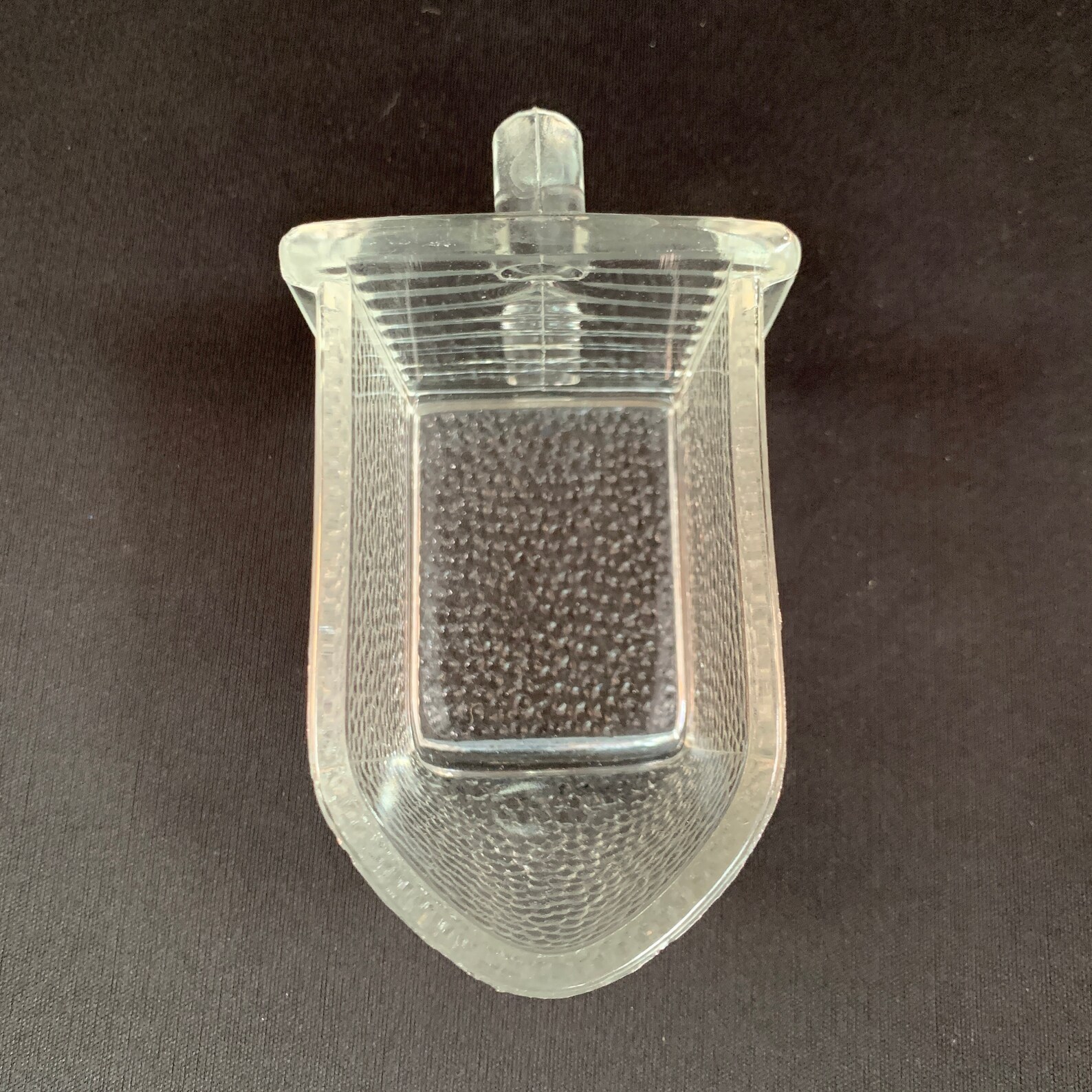 Vintage Glass Drawer Scoop With Handle and Pour Spout | Etsy