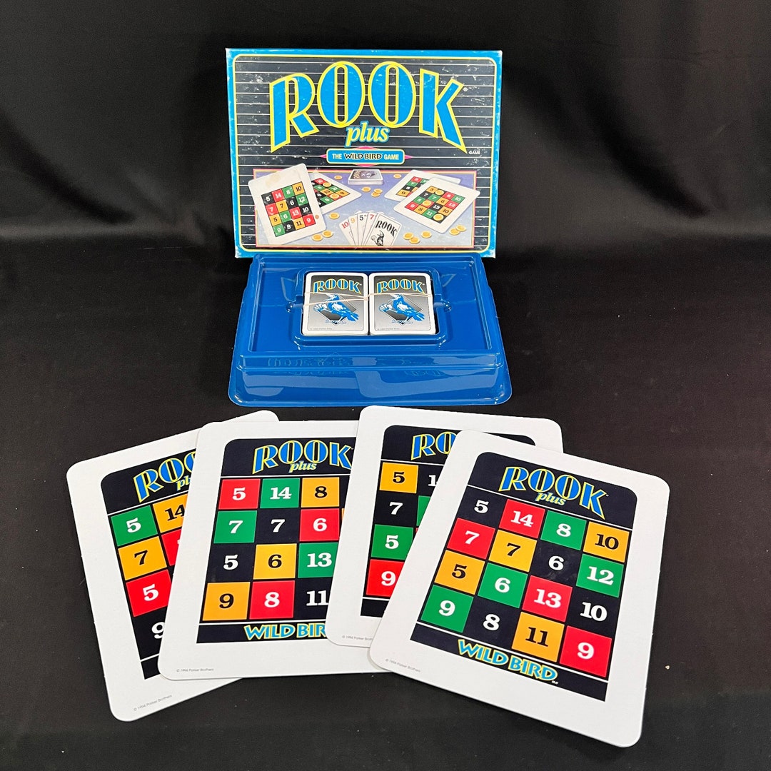 1994 Rook Plus Game Complete in Great Used Condition, 4 Jumbo Cards ...