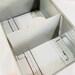 Vintage Metal Filing Index Box With Slide Card Holder Lined - Etsy